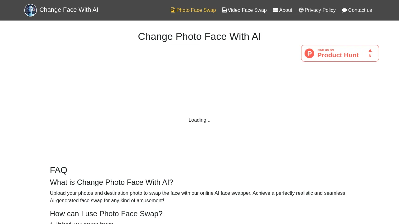 ChangeFace Online - BestofAI